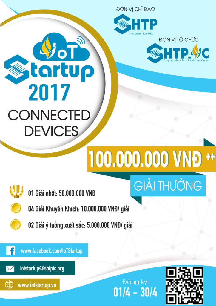 Thông tin Cuộc thi IoT Startup 2017 – UIT.NC